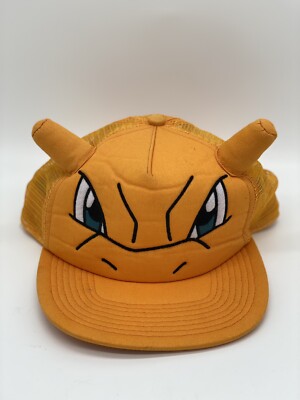 2017 Officially Licensed Pokemon Charizard Snapback Trucker Hat | eBay