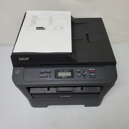 Brother DCP-7065DN Monochrome Laser Printer All-In-One 2.7K Pages Scan ...