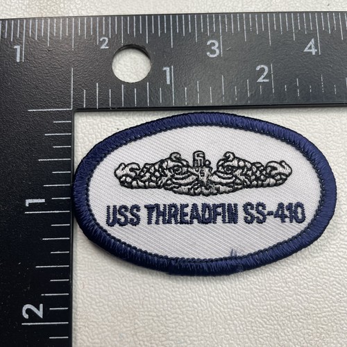 USS THREADFIN SS-410 US NAVY SUBMARINE Patch 00WT | eBay