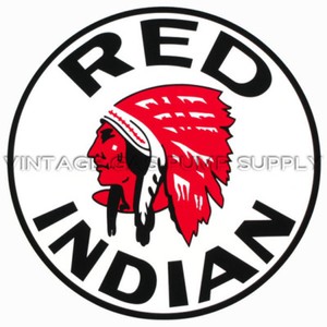 Red Indian 12" Vinyl Decal (DC221) | eBay