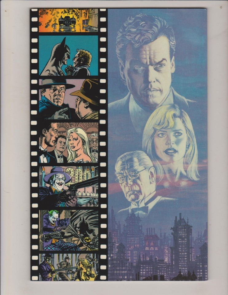 BATMAN 1989 THE OFFICIAL ADAPTATION #1 DENNY O'NEIL & JERRY ORDWAY JACK ...