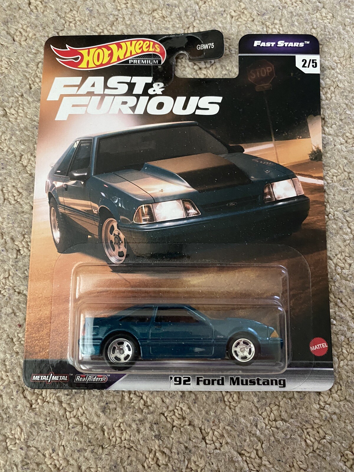 2021 Hot Wheels Fast & Furious Premium Fast Stars '92 Ford Mustang Fox ...