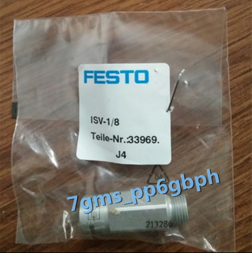 1 PCS NEW FESTO safety valve ISV-1/8 33969 | eBay