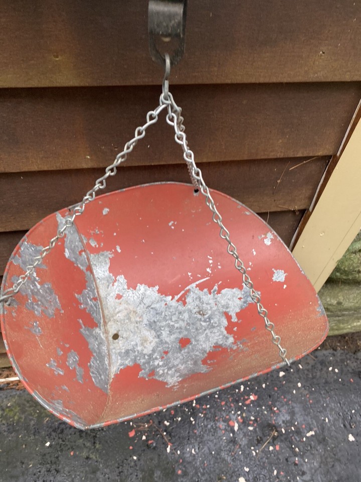 Vintage 20# Chatillon Produce Hanging Scale Basket/Pan W/Chains | eBay