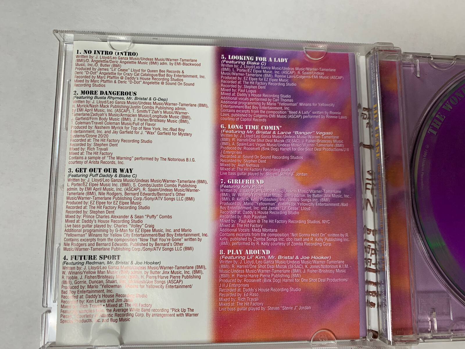 Lil' Cease : The Wonderful World Of Cease A Leo Rap/Hip Hop 1 Disc CD ...
