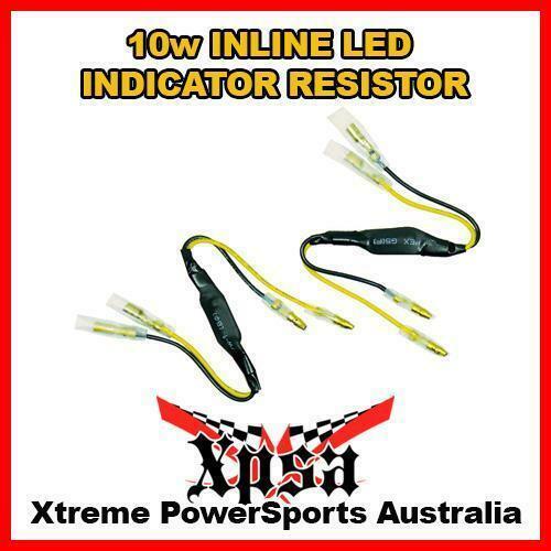 10W INLINE LED INDICATOR RESISTOR BLINKER SET HONDA YAMAHA KTM For ...