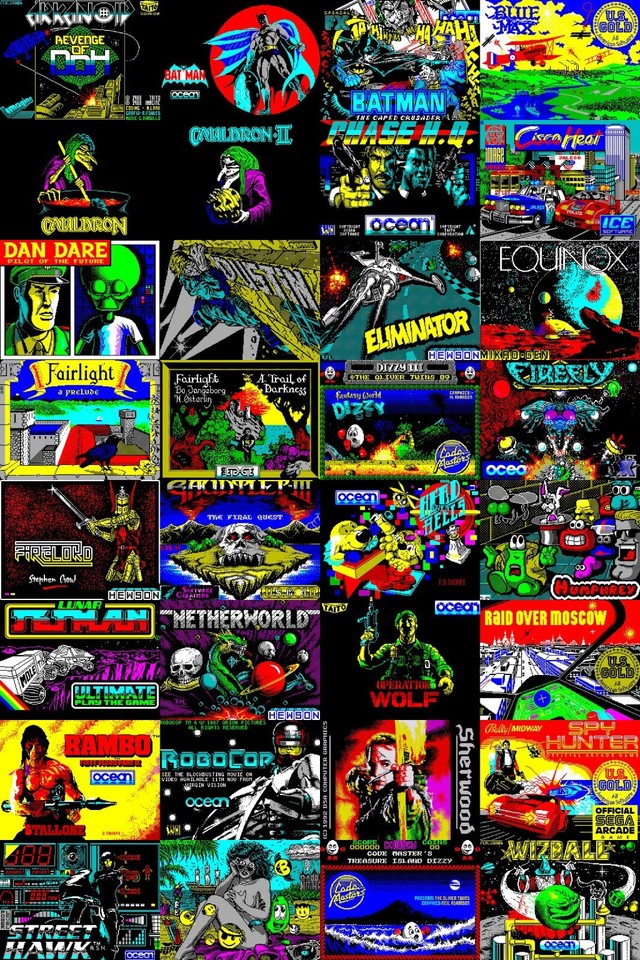 Sinclair ZX Spectrum +2 128k Computor & plug in and play Smart Card ...