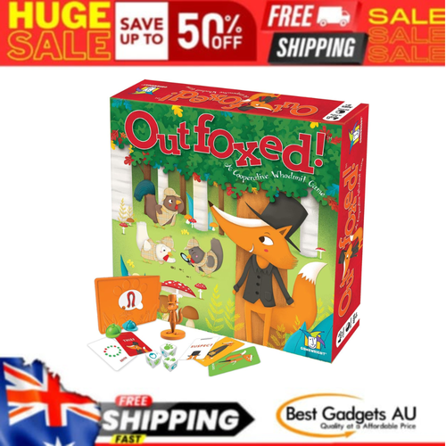 Outfoxed Board Game, Multi-Colored, Standard | eBay Australia