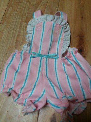Vintage 1990 Kenner Baby Alive Original Jumpsuit Outfit Romper | eBay