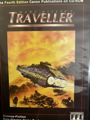 T4 Marc Miller's Traveller Science Fiction RPG GDW Game Designer's ...
