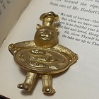 Vintage JJ Cat Chef Fishes On Platter Brooch Pin Gold Tone Whimsical ...