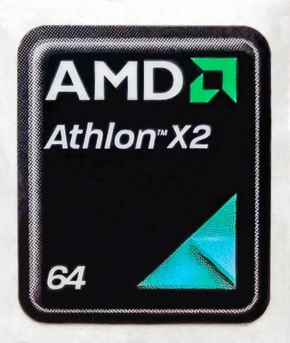 AMD Athlon 64 X2 Sticker 17 x 21mm Case Badge Logo Label USA Seller | eBay