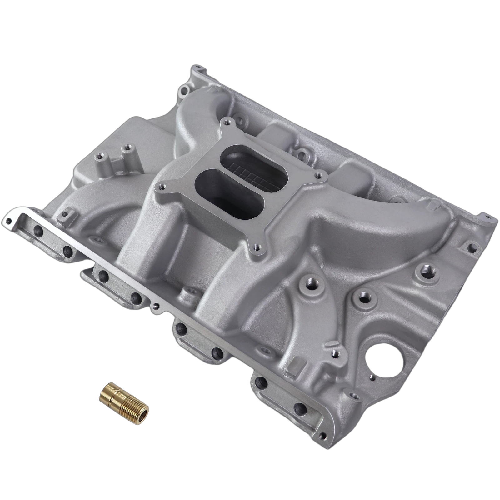 Dual Plane Aluminum Intake Manifold 7105 for Ford 390 406 410 427 428ci ...