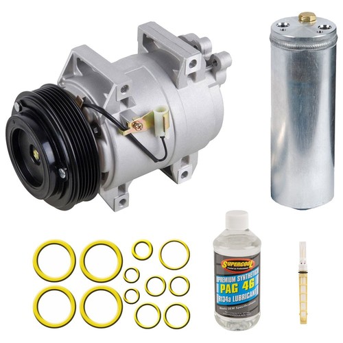 For 2002 Volvo V70 AC Compressor & A/C Repair Kit w/o Rear Head Switch ...