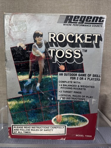 ROCKET TOSS Outdoor Recreation Game Rare Vintage Regent 73928 Family ...