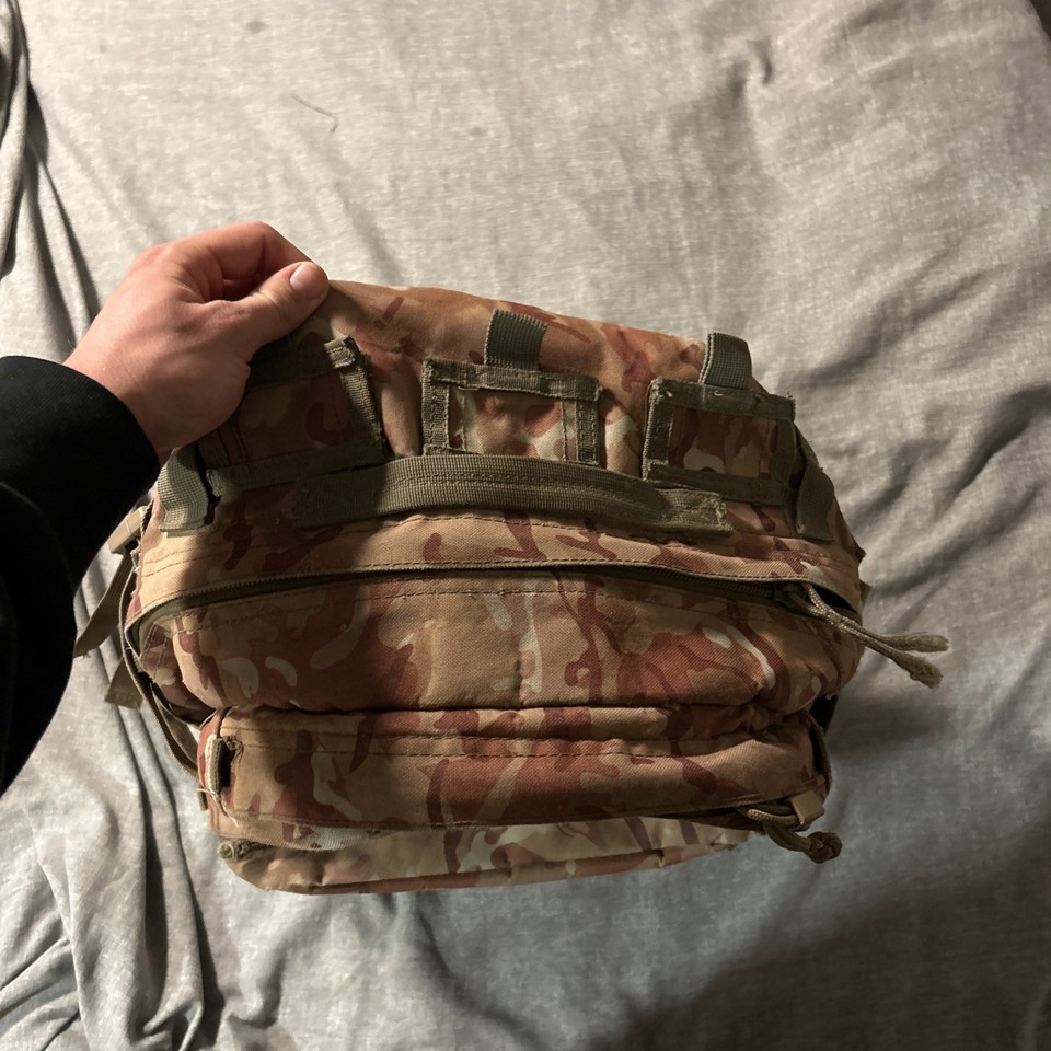 Kombat Tactical MTP Army Military Cadets Rucksack Backpack Camo 40L ...
