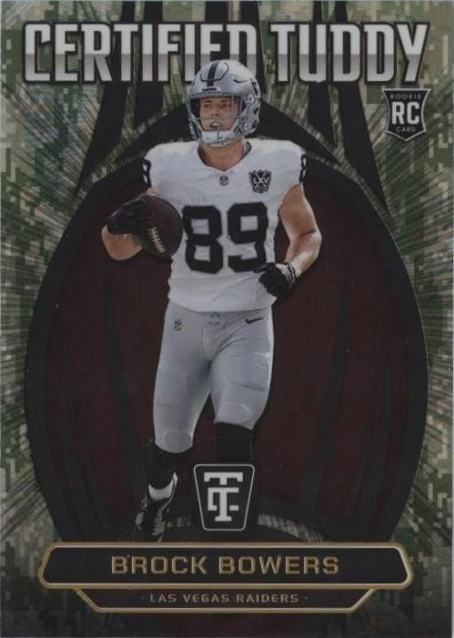 2024 Panini Totally Certified - Certified Tuddy Brock Bowers #7 Mirror ...