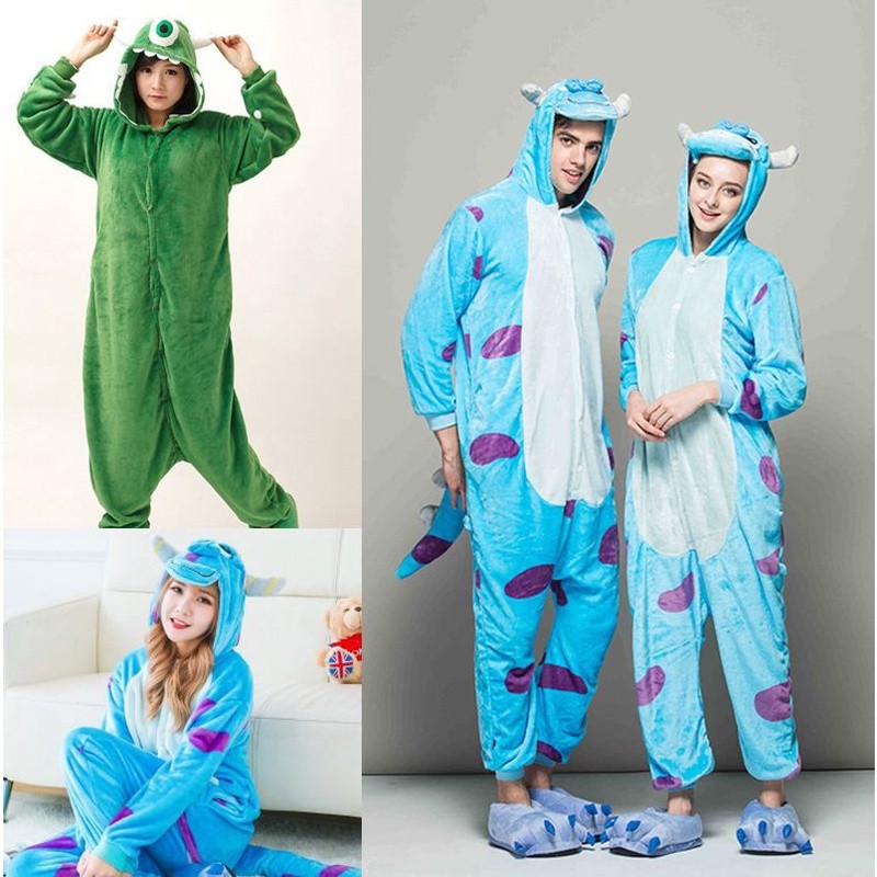 Soft And Cozy Monsters University Mike Wazowski And Sully Costume ...