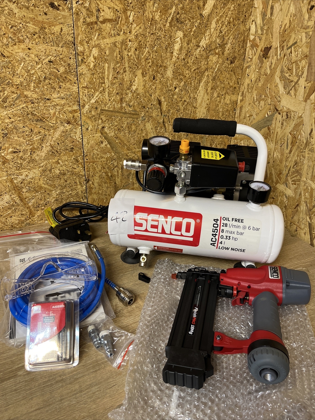SENCO AC4504 Compressor Nailing Kit - Black/Red for sale online | eBay