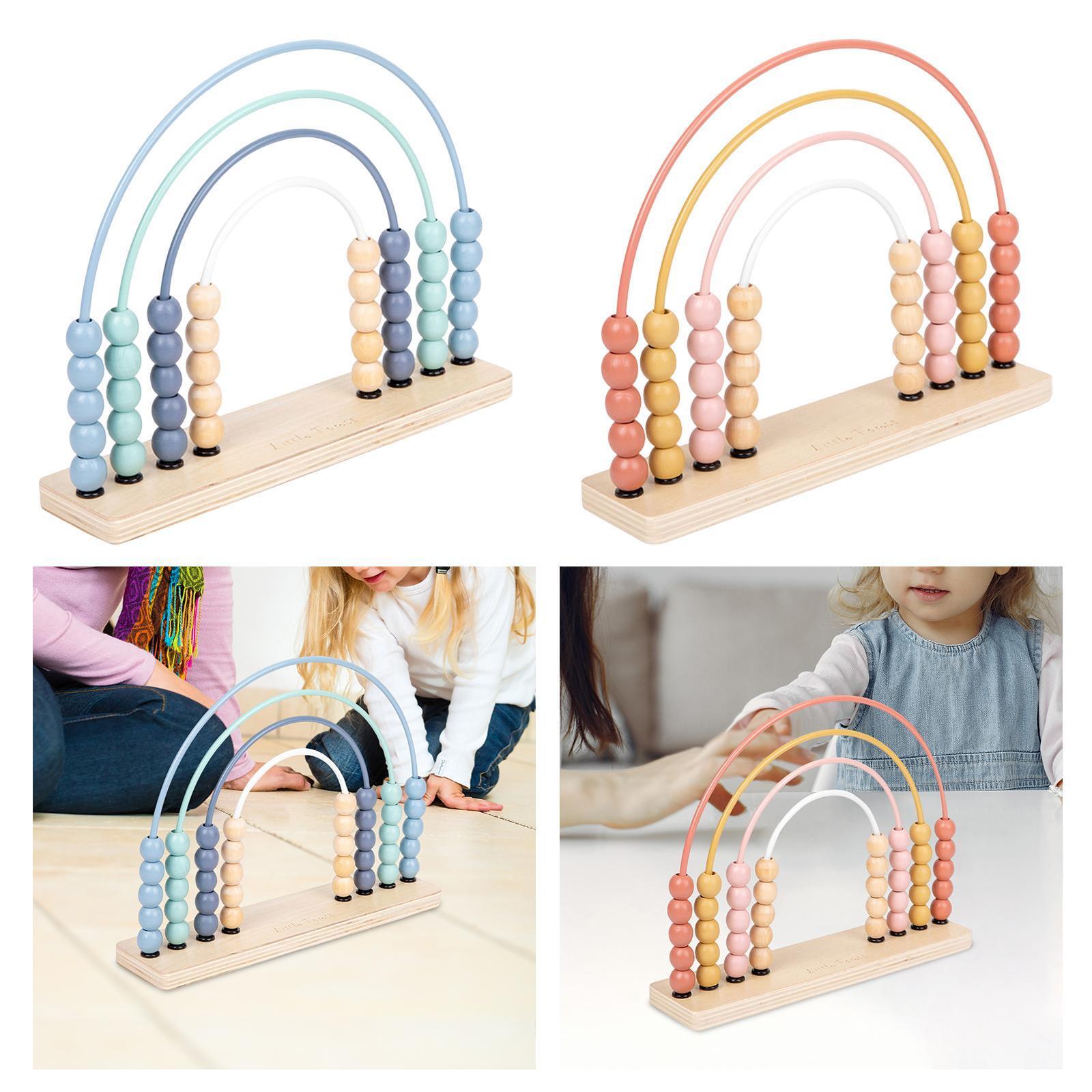 Add Subtract Abacus Rainbow Abacus 2 in 1 Educational Game Early Math ...