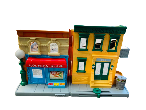 Sesame Street 123 Neighborhood Mr.Hooper's House Apartment Neighborhood ...