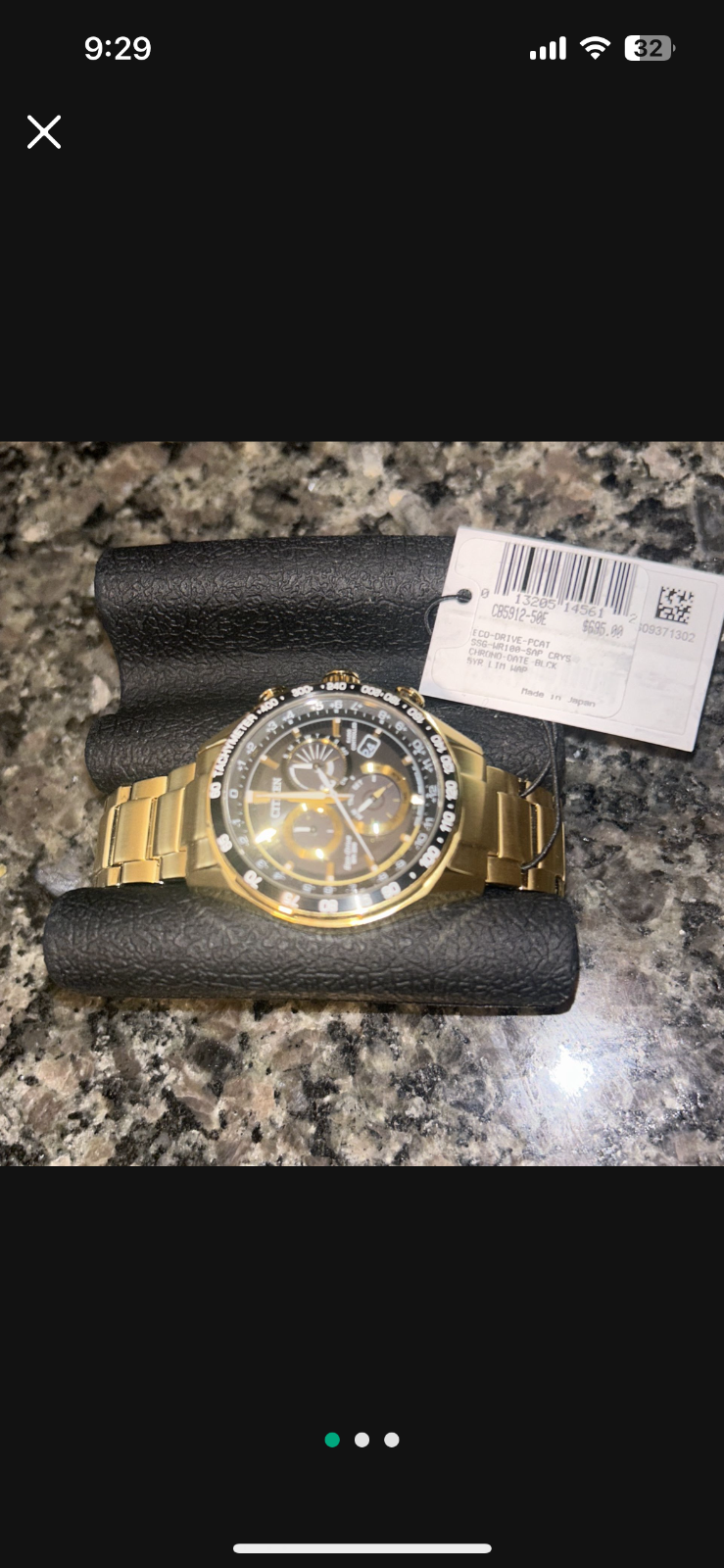 Citizen Eco Drive Gold Men's Watch - BL5512-59P for sale online | eBay