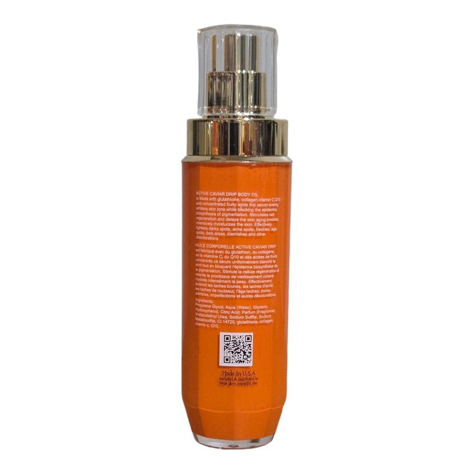 Active caviar drip Vitamin C & Tumeric Lotion 444ml, Oil 100ml And Face ...