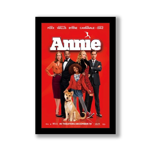 ANNIE - 11x17 Framed Movie Poster by Wallspace | eBay