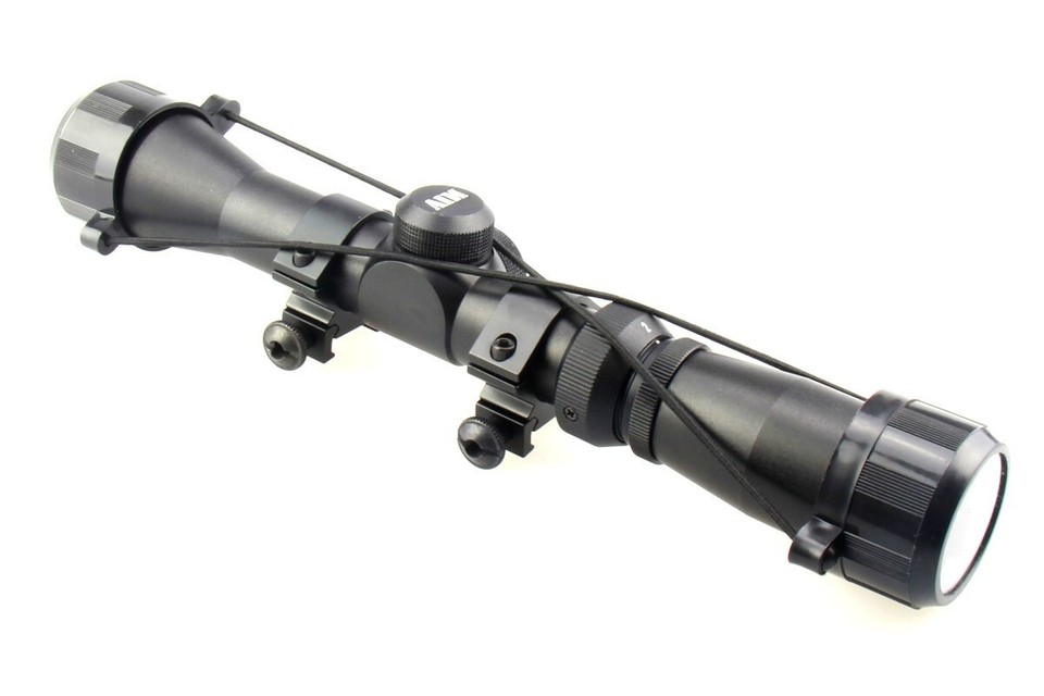 Mosin Nagant 2-7x32 Long Eye Relief Scope + M44 M91 30 Scout Mount ...