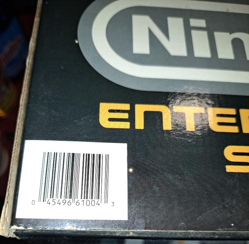 NES 1988 Nintendo Entertainment System Action Set BOX ONLY | eBay