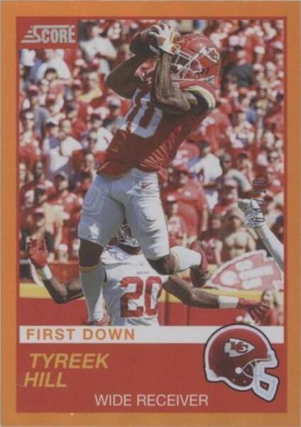 2019 Score - First Down #4 Tyreek Hill /10 for sale online | eBay
