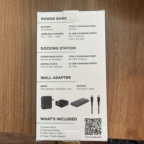 Limitless Power Bank Docking Station (10,000 mAh) | eBay