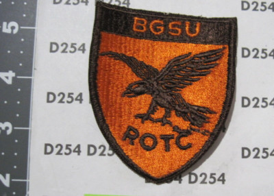 Army ROTC BOWLING GREEN STATE UNIVERSITY BGSU Vintage color shoulder ...