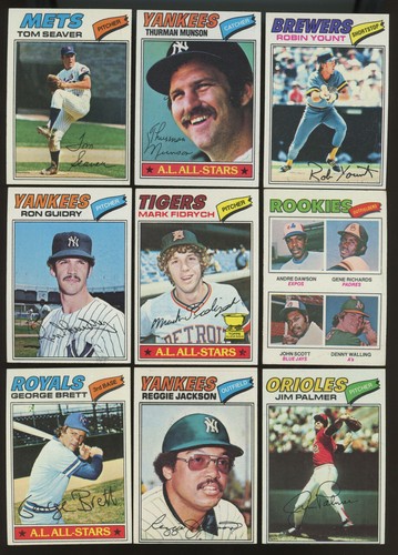 1977 Topps Baseball Complete Set (660) NM/MT | eBay