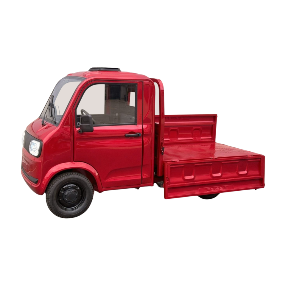 Cargo Volt Elektro Pickup Truck | 2-Sitzer Kabinenroller | 45 km/h 3kW Lastenrad | eBay.de