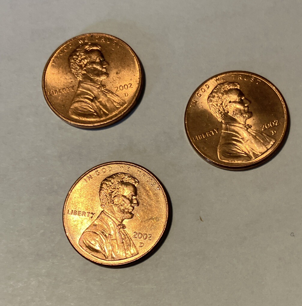 2002 D Lincoln Memorial Cent Penny | eBay