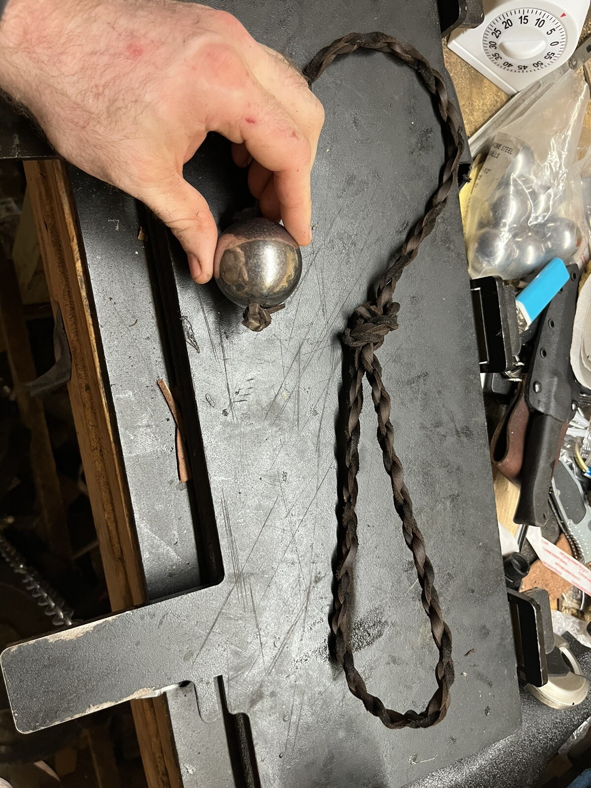 HEAVY Gaucho style bolas boleadoras hunting tool | eBay