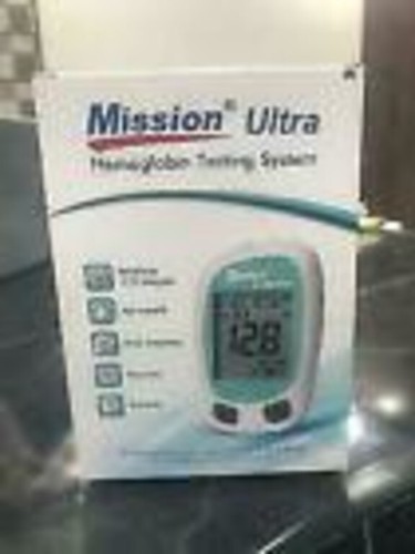Mission ULTRA Digital Hb Hemoglobin Testing Meter with FREE 60 TEST ...
