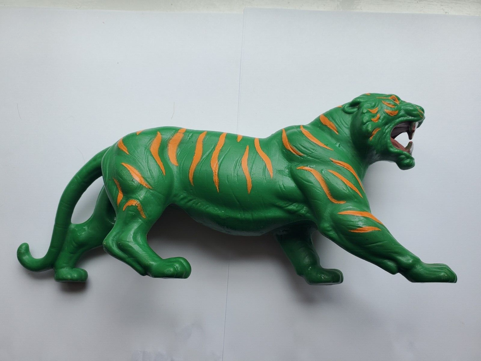 Vintage Battle Cat 1983 MOTU Green Tiger He-Man Masters of the Universe ...