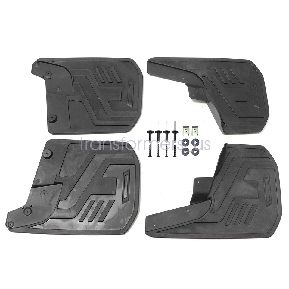 Front Rear Splash Mud Flap Guard Fit 2023-2024 Chevy Colorado With ...