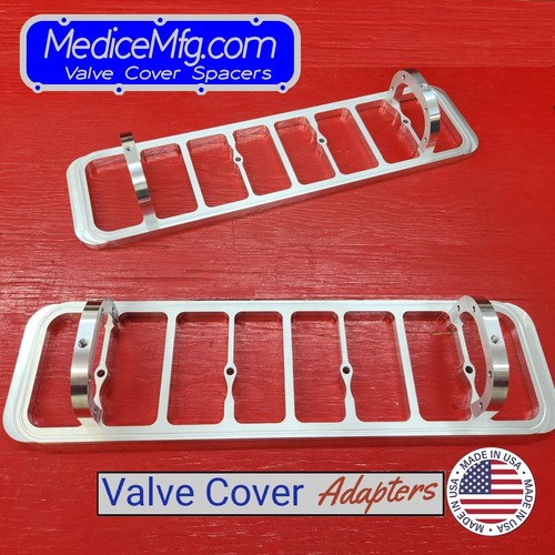 VALVE COVER ADAPTER Y Block Ford Valve Cover on Small Block Chevy ...