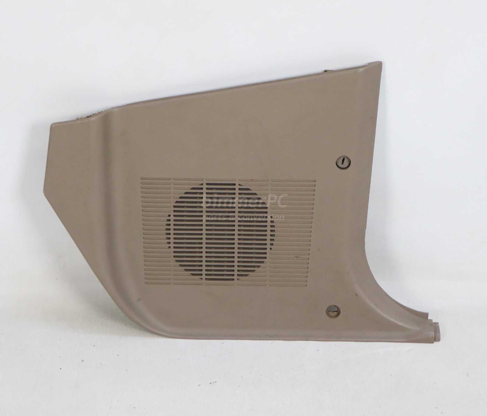 BMW E34 5-Series Parchment Tan Passengers Speaker Kick Panel Trim 1989 ...
