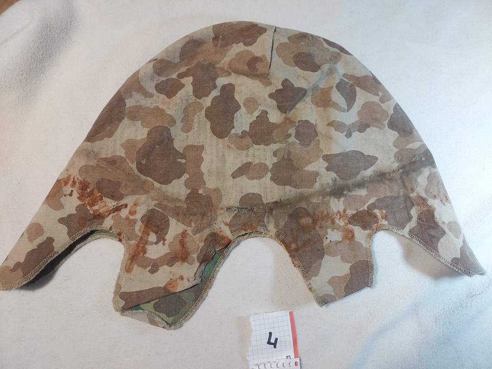 USMC M1 helmet cover ww2 | eBay