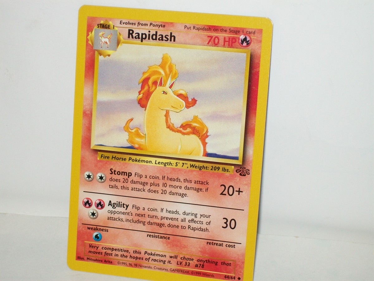Rapidash Rapidash Black Star Promo #51 Values MAVIN
