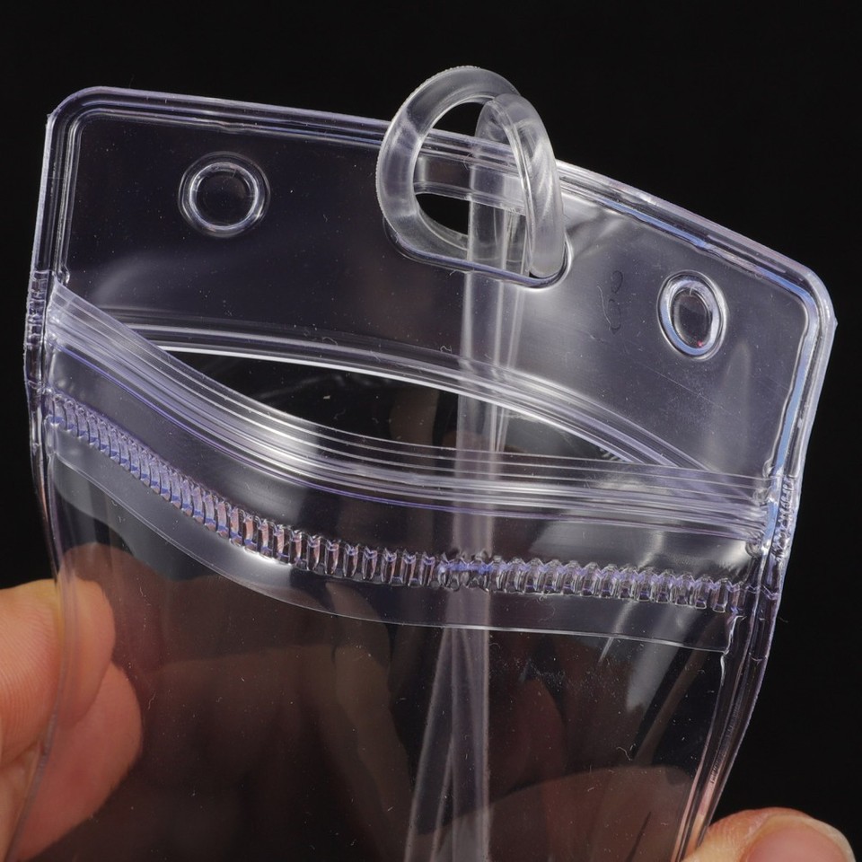 10 Pcs Carnival Luggage Tag Holders Protector Clear Tags Card Label ...