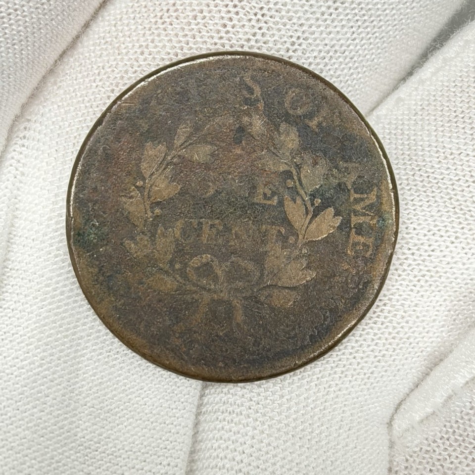 1803-P Draped Bust One Large Cent 1C Copper SMALL DATE & FRACTION Early ...