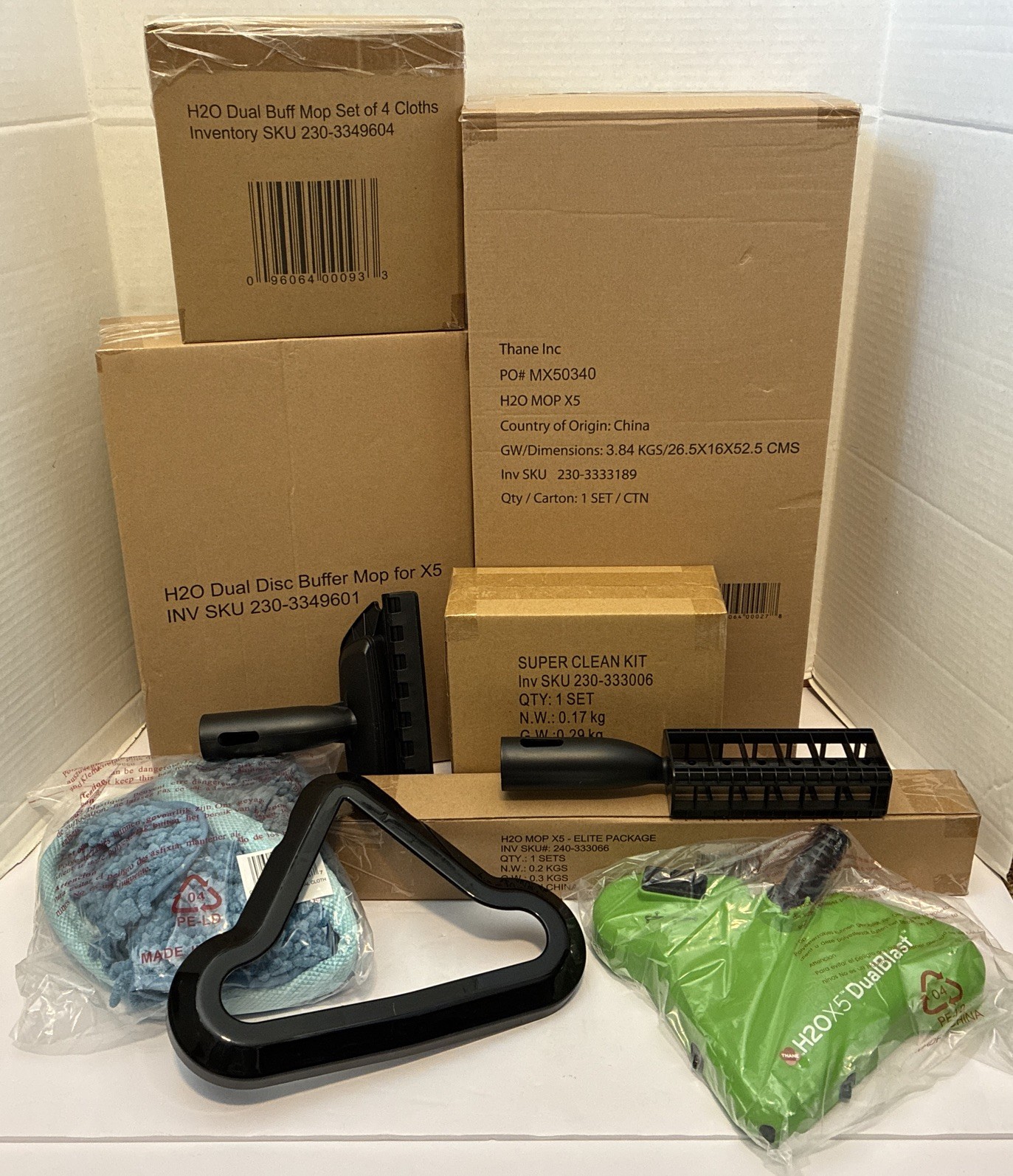 New/Open Box*THANE H2O X5 5-in-1 Steam Mop & Handheld Steam Cleaner | eBay