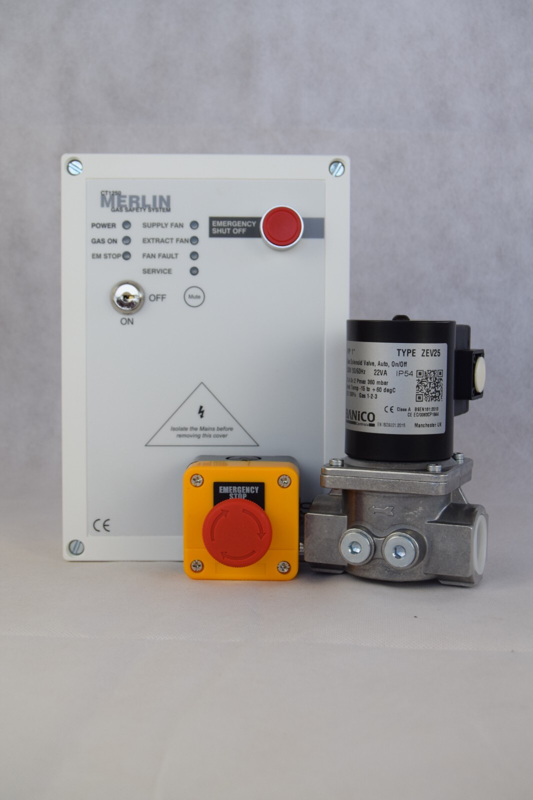 Merlin CT1250 Gas Interlock Panel Current Monitoring for Commercial ...