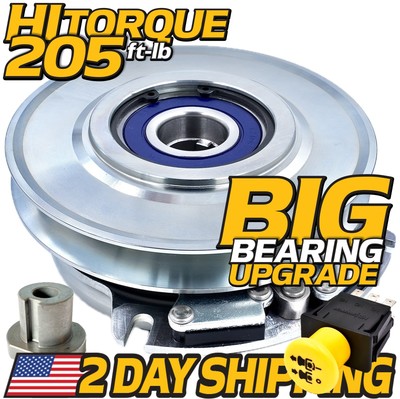 HiTorq BIGBearing Clutch 103-6590 & PTO Switch for Toro Z Master Z500 ...