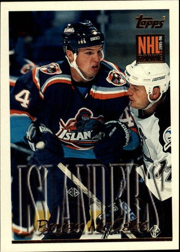 1995-96 Topps #312 Bryan McCabe New York Islanders NHL Hockey Card NM ...